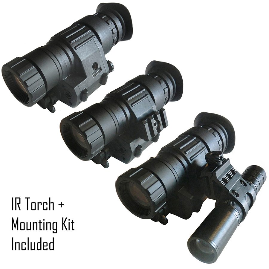 PV-1011 (Digital PVS-14) Telescopic Infrared Night Vision Monocular ...